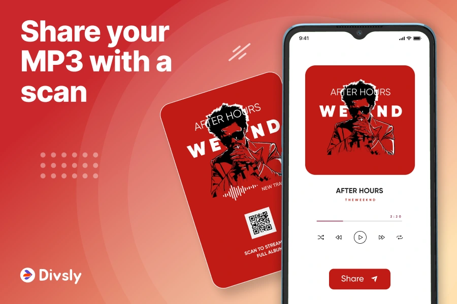 QR Code Generator for MP3 | Share Audio Easily